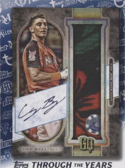 2021 Topps - Topps Through the Years Facsimile Reprints Blue #TTY-5 ...