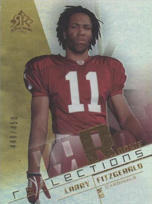2004 Upper Deck Reflections - Rookie Reflections Larry Fitzgerald #147 ...