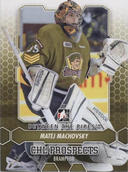 2012-13 In the Game Between the Pipes - Matej Machovsky #7 (RC) for ...