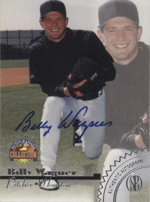 1996 Score Board Autographed Collection - Autographs Billy Wagner (AU ...