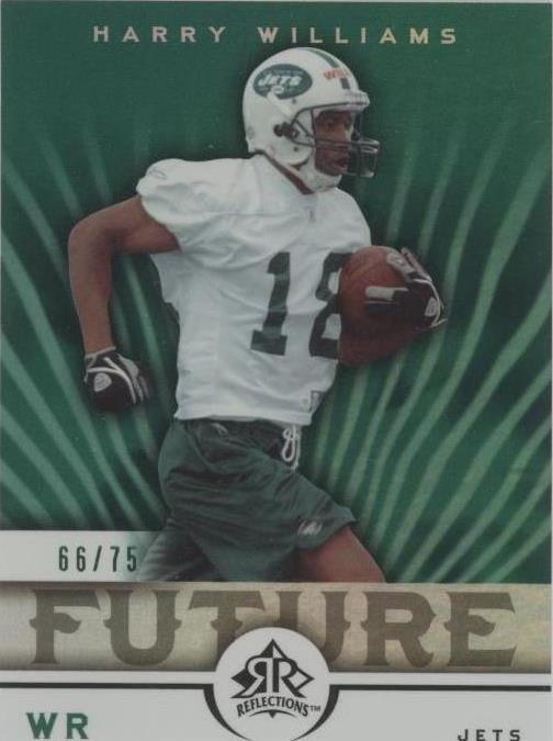 2005 Upper Deck Reflections - Green #116 Harry Williams Jr. /75 (RC ...