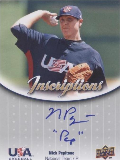 2009 Upper Deck USA Baseball Box Set - Inscriptions National Team Nick ...