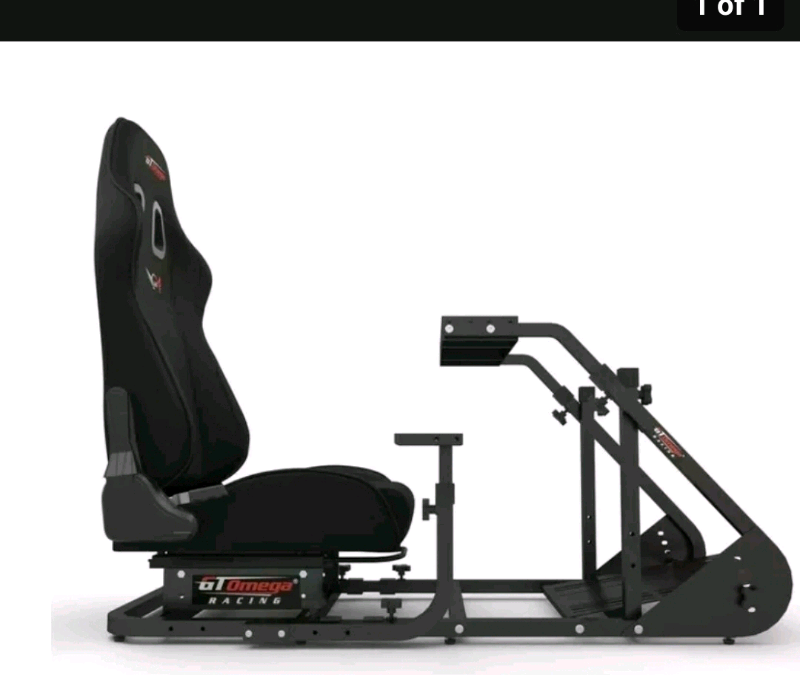 Gt omega art racing simulator cockpit with extra | in Kimberley ...