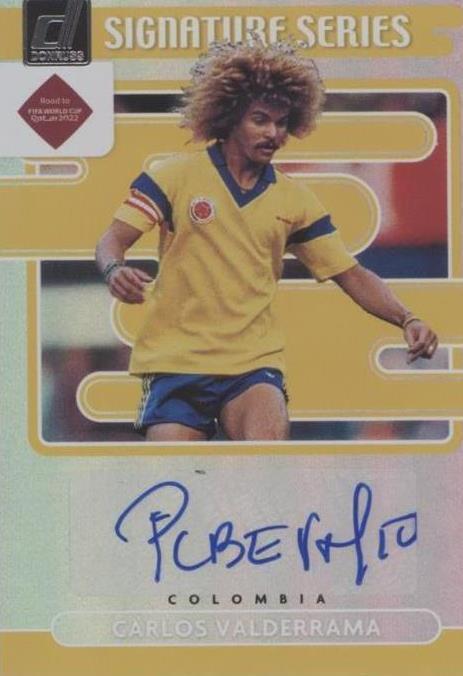 2021-22 Panini Donruss Road to Qatar - Signature Series Carlos ...