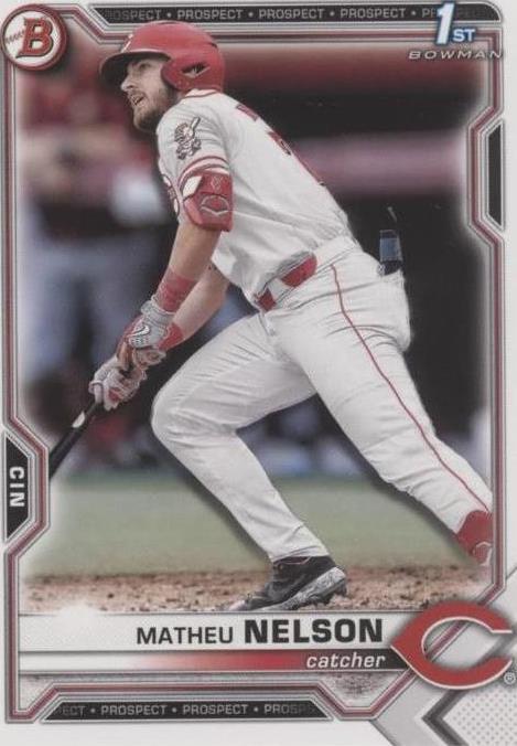 2021 Bowman Draft - #BD-103 Matheu Nelson (RC) for sale online | eBay
