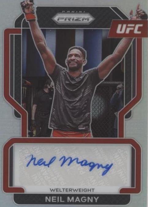 2022 Panini Prizm UFC - Signatures Neil Magny #SG-NMG Silver Prizm (AU ...