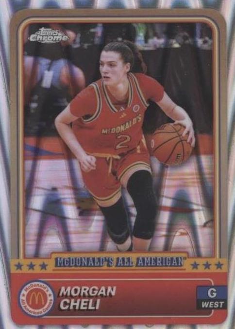 2024 Topps Chrome Mcdonald's All American - Morgan Cheli #16 RayWave ...