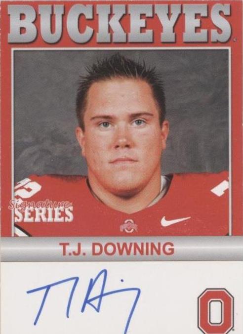 2007 Tk Legacy Ohio State Buckeyes - Signature Series T.J. Downing # ...