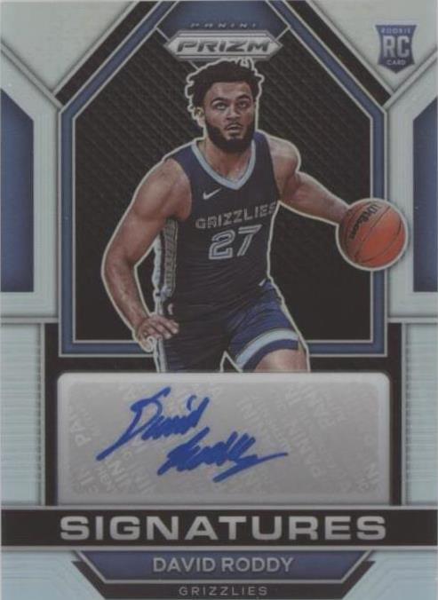 2022-23 Panini Prizm - Rookie Signatures Silver Prizm #RSI-DRD David ...