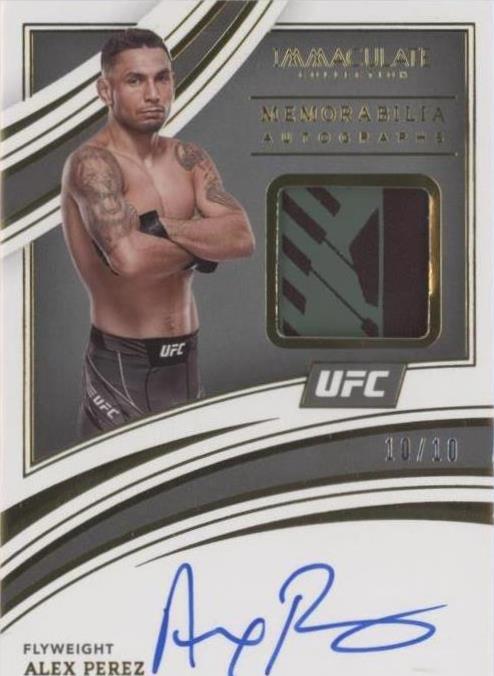 2022 Panini Immaculate Collection UFC - Memorabilia Autographs Gold #MA ...