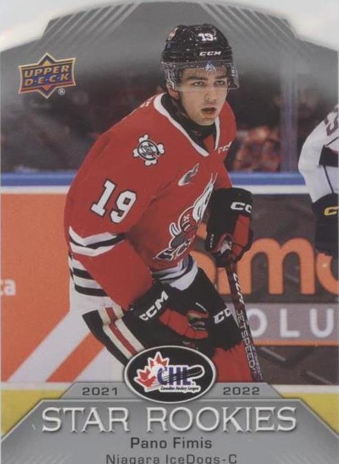 2022-23 Upper Deck CHL - 2021-22 CHL Star Rookies #CSR-17 Pano Fimis ...