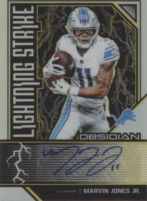 2019 Panini Obsidian - Lightning Strike Autographs Electric Etch Yellow ...