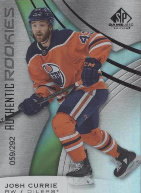 2019-20 Upper Deck SP Game Used - Authentic Rookies Rainbow #173 Josh ...