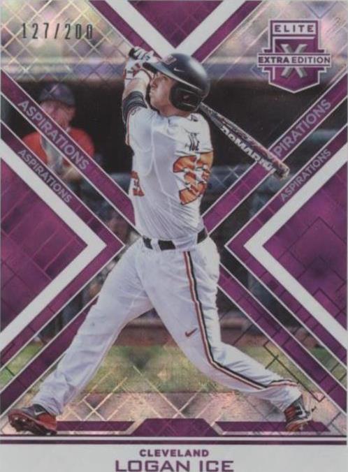 2016 Panini Elite Extra Edition - Aspirations Purple #72 Logan Ice /200 ...