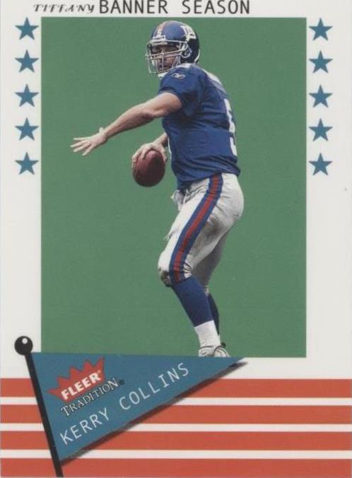 2003 Fleer Tradition - Banner Season Tiffany #226 Kerry Collins /200 ...