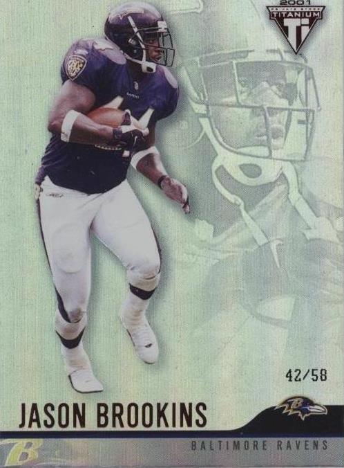 2001 Pacific Private Stock Titanium - Chad Pennington, Jason Brookins ...