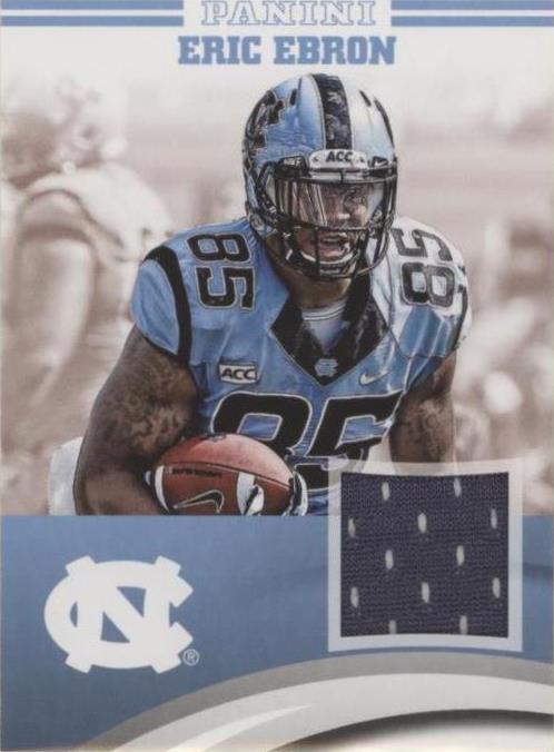 2016 Panini North Carolina Tar Heels - Memorabilia #EE-NC Eric Ebron ...