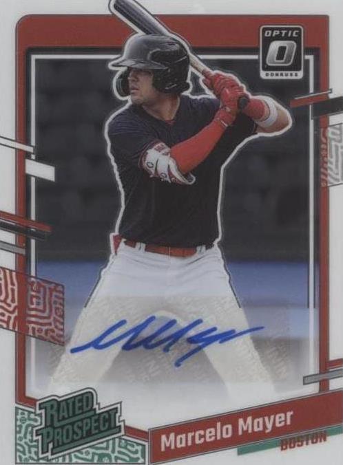 2023 Panini Donruss - Optic Rated Prospect Signatures Marcelo Mayer #RPS-MM (AU, RC) for sale ...