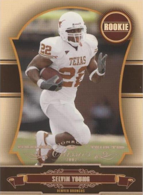 2007 Donruss Classics - Rookie Selvin Young #270 Timeless Tributes ...