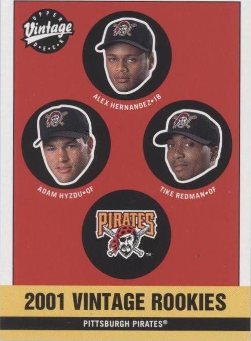 2001 Upper Deck Vintage - #368 Tike Redman, Adam Hyzdu, Alex Hernandez ...