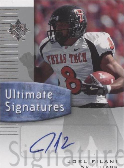 2007 Ultimate Collection - Ultimate Signatures Joel Filani #US-JF (AU ...