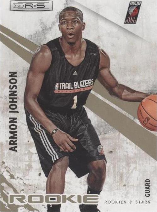 2010-11 Panini Rookies & Stars - Gold #116 Armon Johnson /499 (RC) for ...