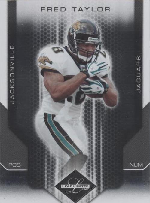 2007 Leaf Limited - #47 Fred Taylor /659 for sale online | eBay