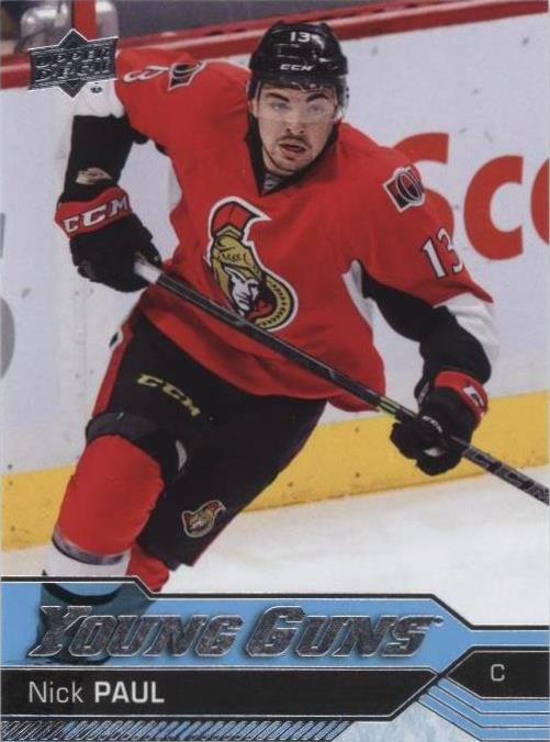 2016-17 Upper Deck - Young Guns #219 Nick Paul (RC) for sale online | eBay
