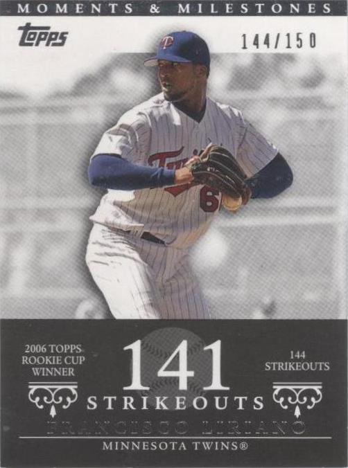 2007 Topps Moments & Milestones - 2006 Topps Rookie Cup Winner - 144 ...
