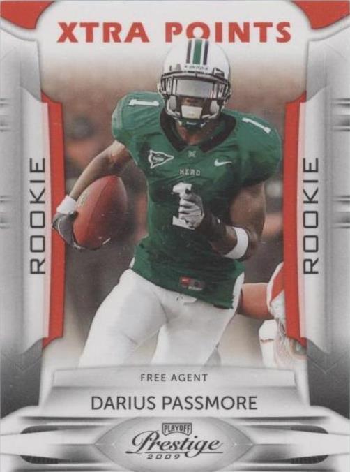 2009 Playoff Prestige - Xtra Points Red #129 Darius Passmore /100 (RC ...