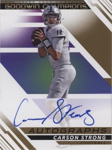 2022 Upper Deck Goodwin Champions Carson Strong #PGP-CS for sale | eBay