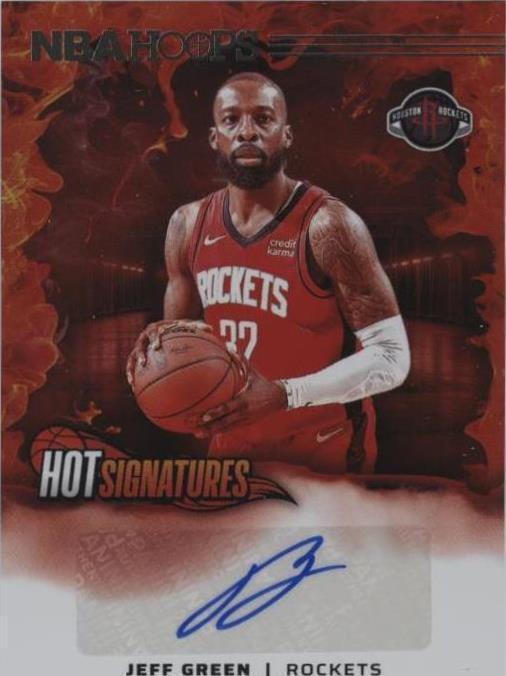 2024-25 Panini Nba Hoops - Hot Signatures Jeff Green #HS-JGH (AU) for ...