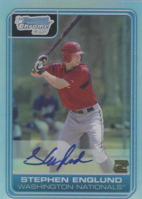 2006 Bowman Draft Picks & Prospects - Chrome Draft Picks Stephen ...
