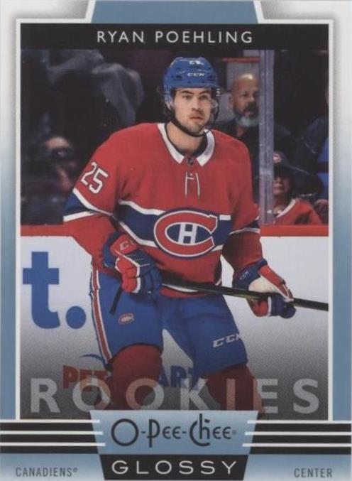 2019-20 O-Pee-Chee - Glossy Rookies #R-8 Ryan Poehling (RC) for sale ...