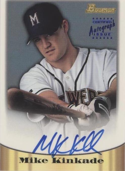 1998 Bowman - Autograph Blue Foil #38 Mike Kinkade (AU, RC) for sale ...