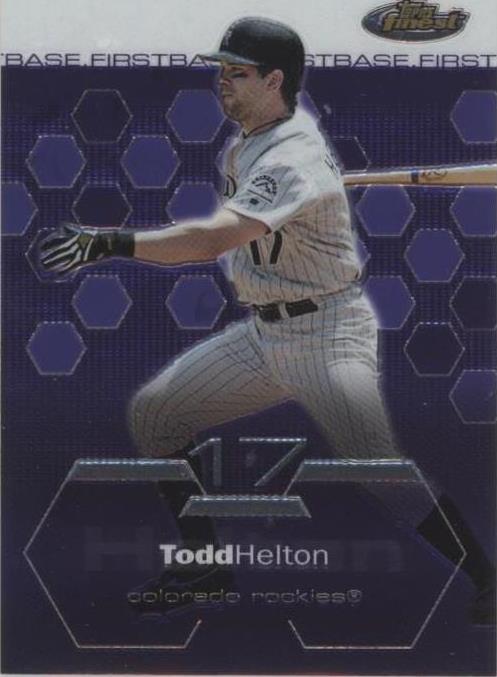 2003 Topps Finest - #3 Todd Helton for sale online | eBay