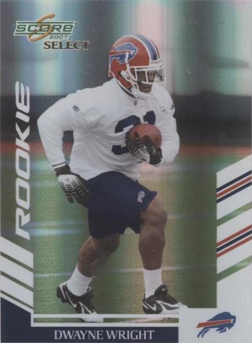 2007 Score Select - Rookie Dwayne Wright #393 /599 (RC) for sale online ...