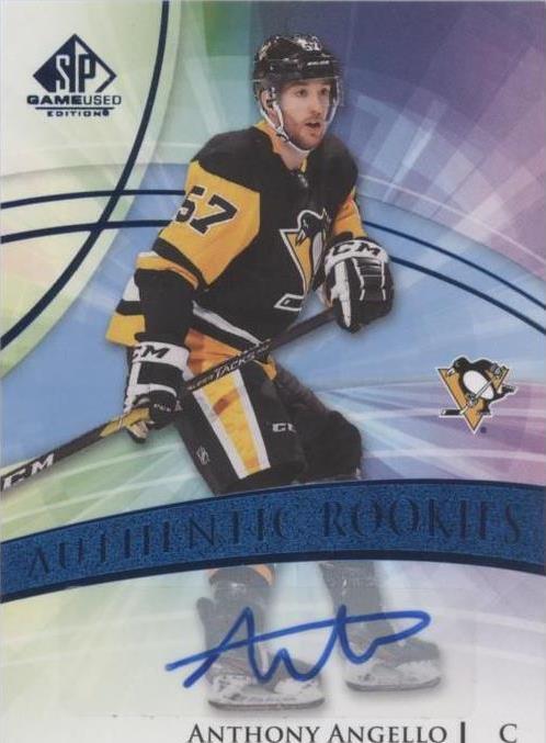 2020-21 Upper Deck SP Game Used - Authentic Rookies Blue Autographs ...