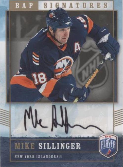 2006-07 Upper Deck Be a Player - Signatures Mike Sillinger #SI (AU) for ...
