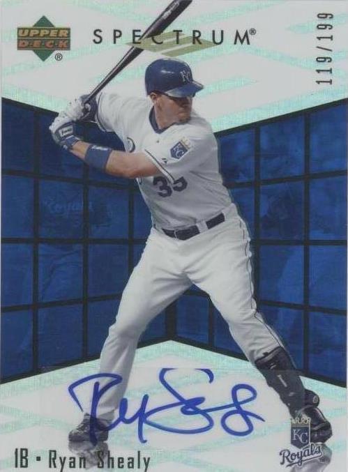2007 Upper Deck Spectrum - Rookie Retrospectrum Ryan Shealy #RR-RS ...