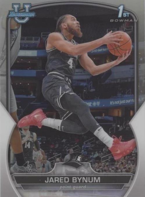 2022-23 Bowman University Chrome - Jared Bynum #23 Refractor (RC) for ...
