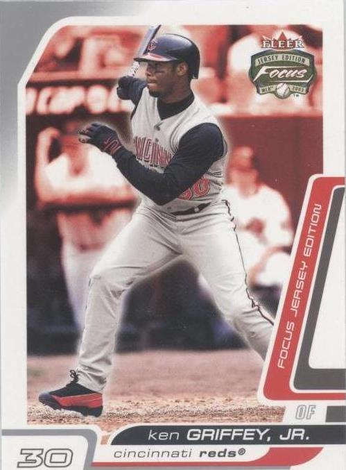 2003 Fleer Focus Jersey Edition - #129 Ken Griffey Jr for sale online | eBay