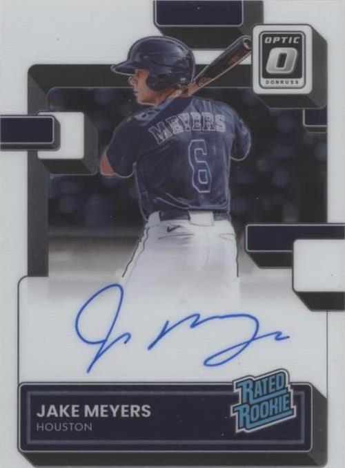 2022 Panini Donruss Optic - Rated Rookie Signatures #RRS-JM Jake Meyers ...