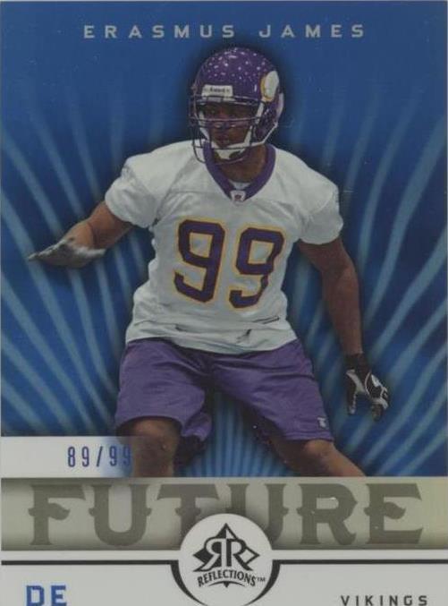 2005 Upper Deck Reflections - Blue #260 Erasmus James /99 (RC) for sale ...