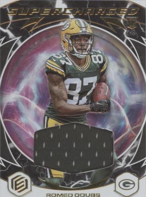 2022 Panini Elements - Supercharged #SC-34 Romeo Doubs /75 (MEM, RC ...