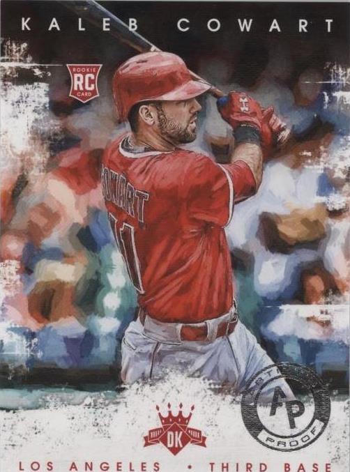 2016 Panini Diamond Kings - Rookies Artist's Proof Silver #154 Kaleb ...