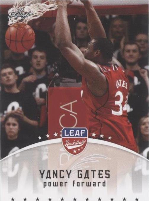 2012 Leaf - #YG1 Yancy Gates (RC) for sale online | eBay