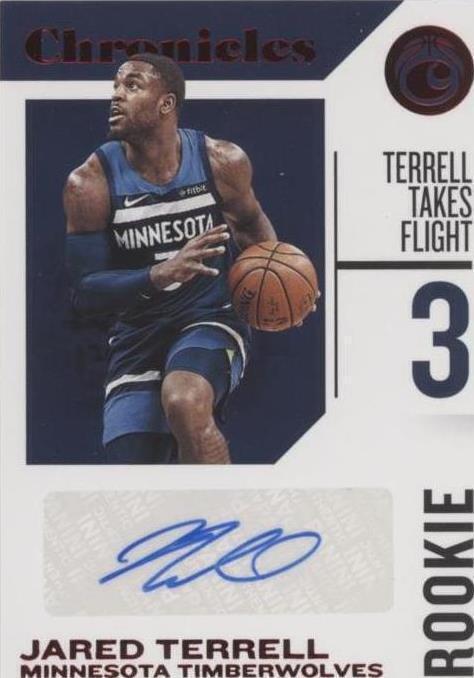 2018-19 Panini Chronicles - Rookie Chronicles Signatures Jared Terrell ...