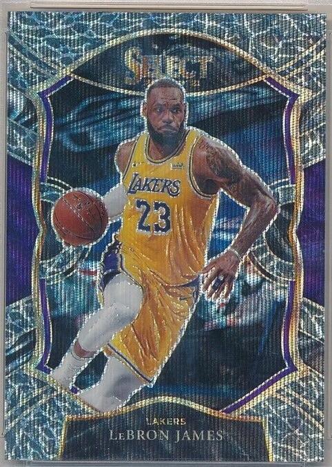 2020-21 Panini Select - Concourse LeBron James #23 Elephant Prizm for ...