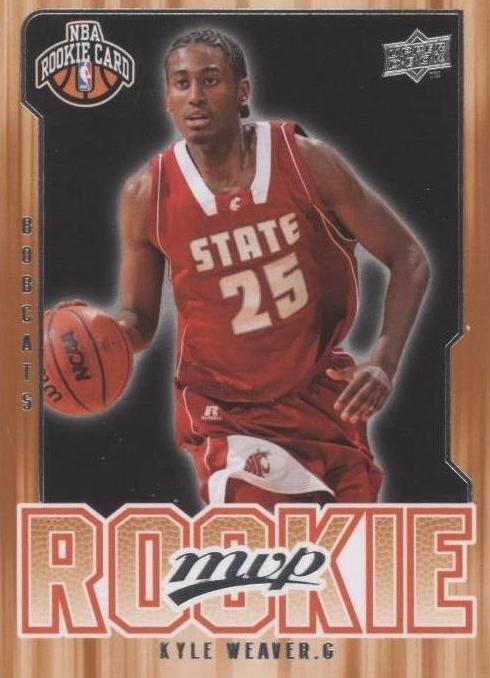 2008-09 Upper Deck MVP - Rookie Kyle Weaver #232 (RC) for sale online ...